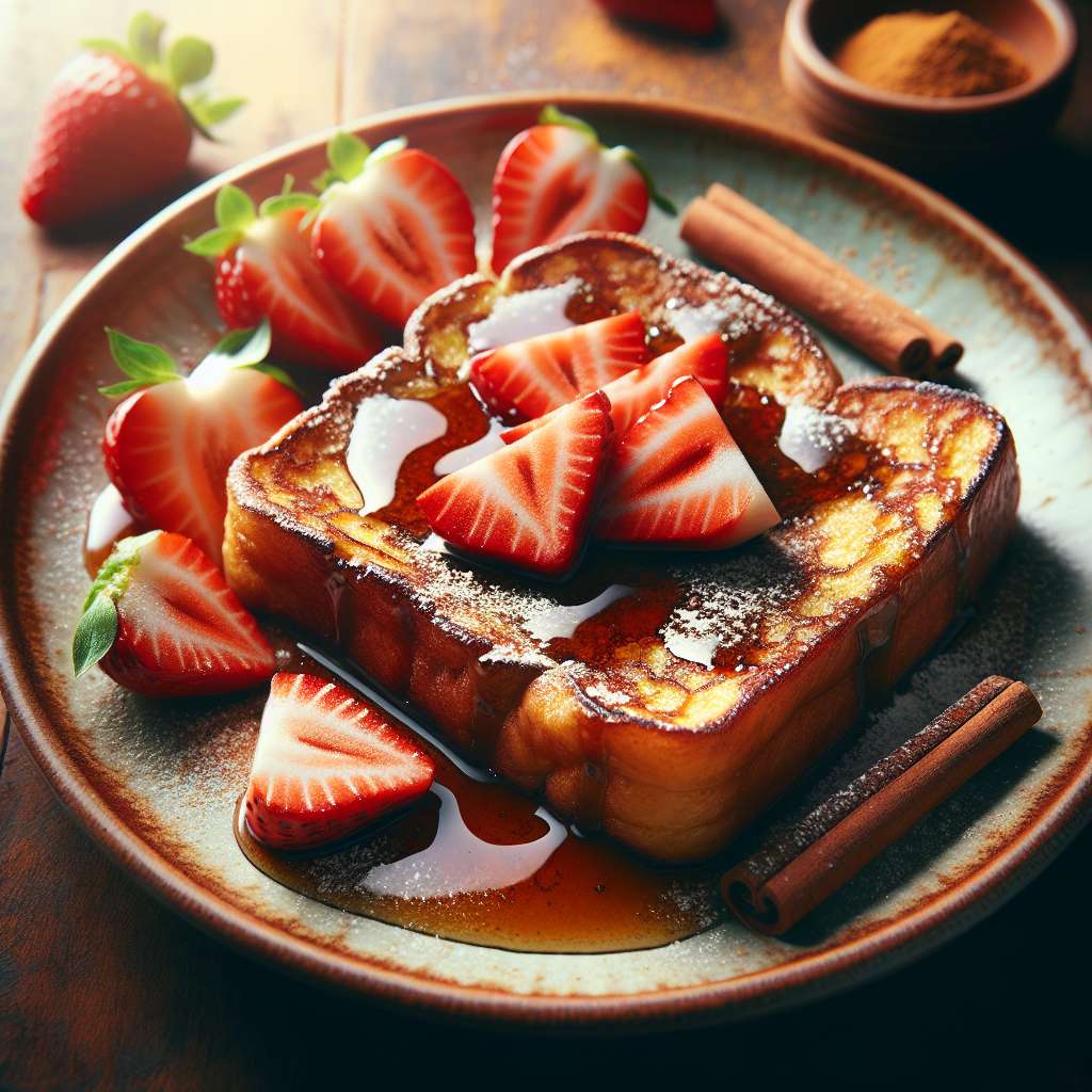Maple-Glazed Vegan French Toast Recipe